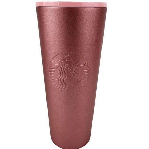Starbucks | Kitchen | Starbucks Sparkling Pink Stainless Steel Cold Cup ...